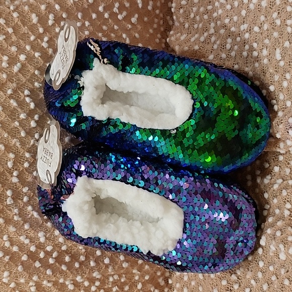 Fuzzy Babba | Shoes | Fuzzy Babba Mermaid Girls Slippers | Poshmark